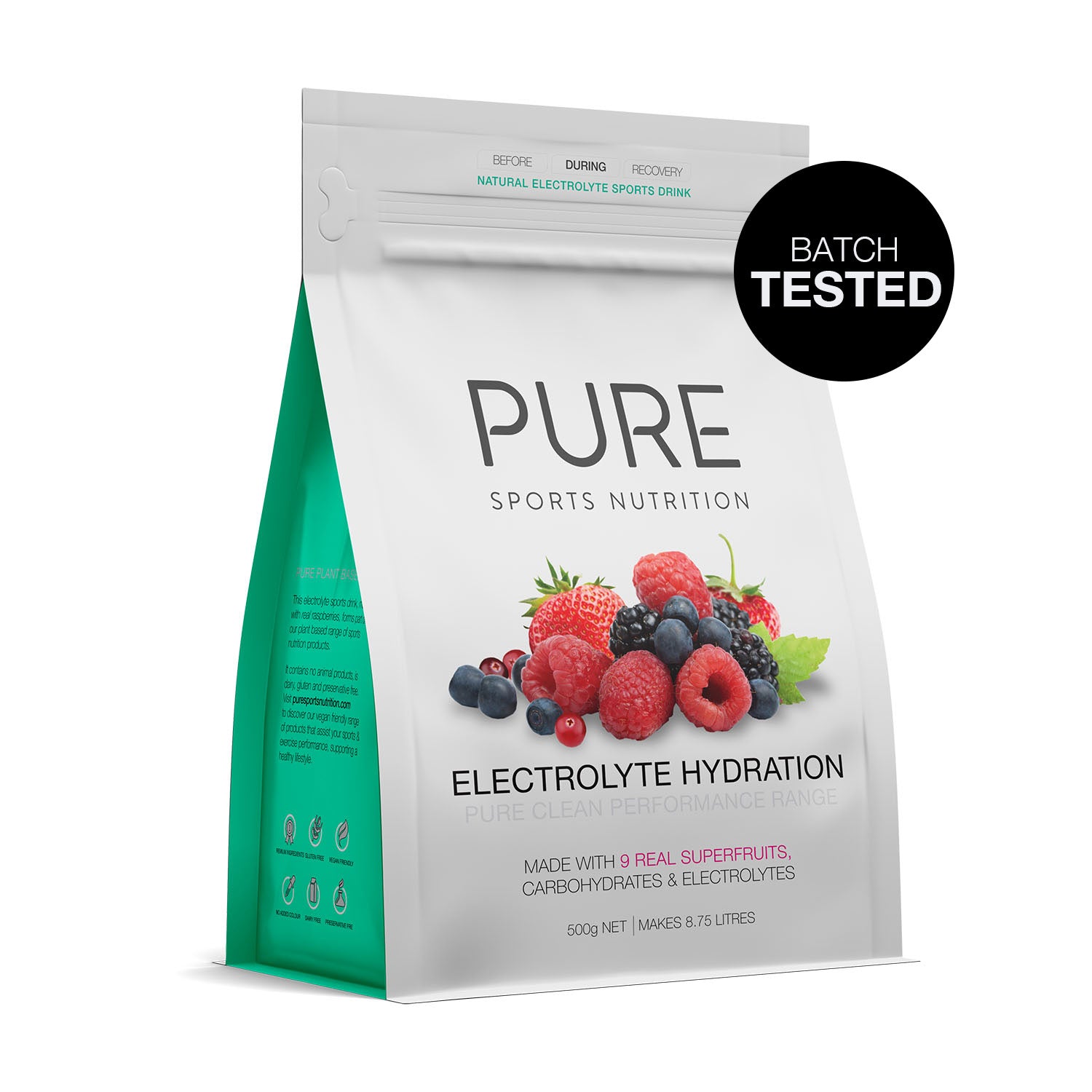 PURE Electrolyte Hydration Superfruits Batch Tested | PURE Sports Nutrition