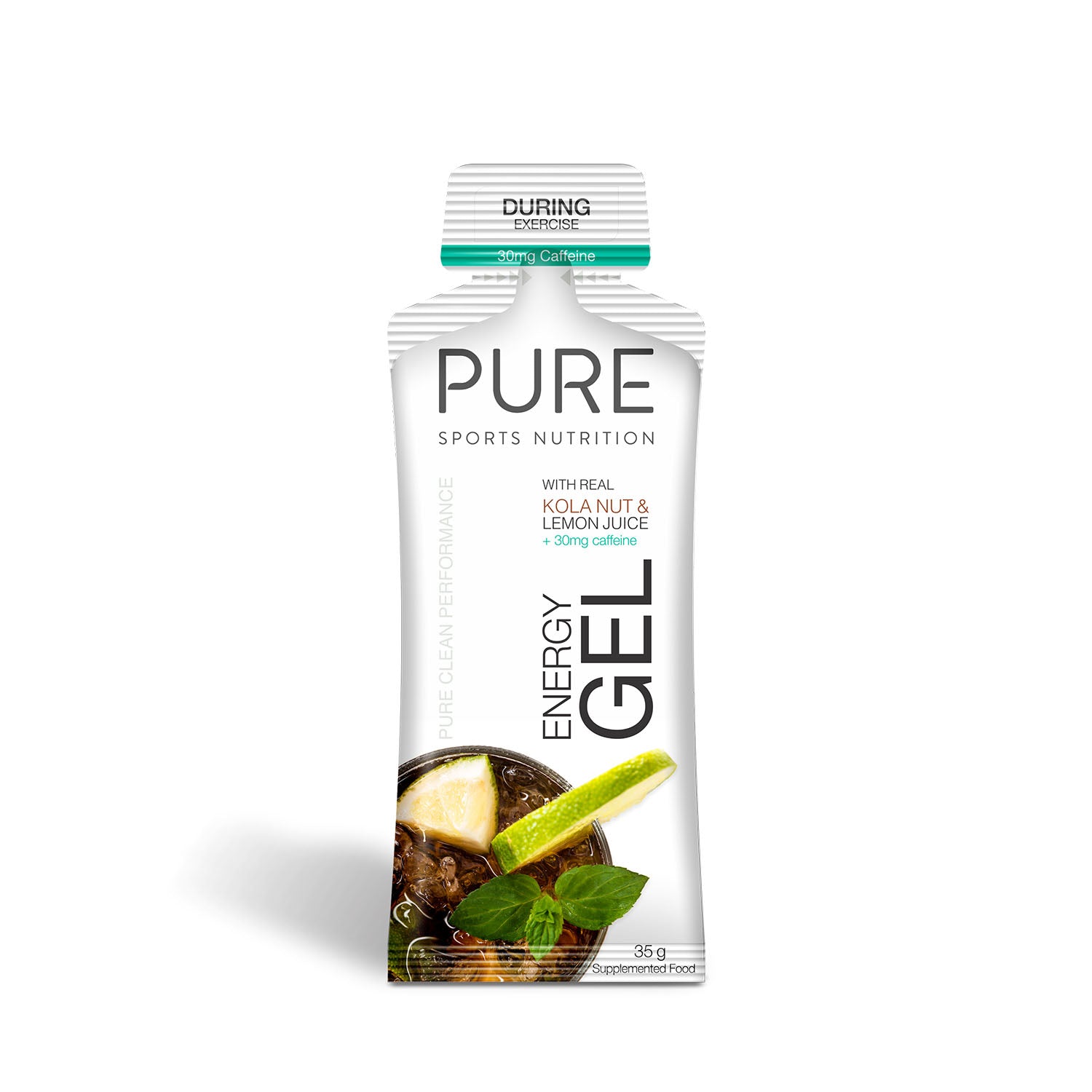 PURE Energy Gel - Cola + Caffeine – PURE Sports Nutrition