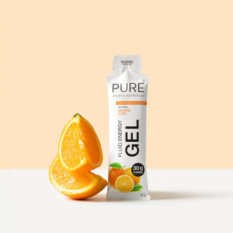 PURE Fluid Energy Gel - Orange – PURE Sports Nutrition