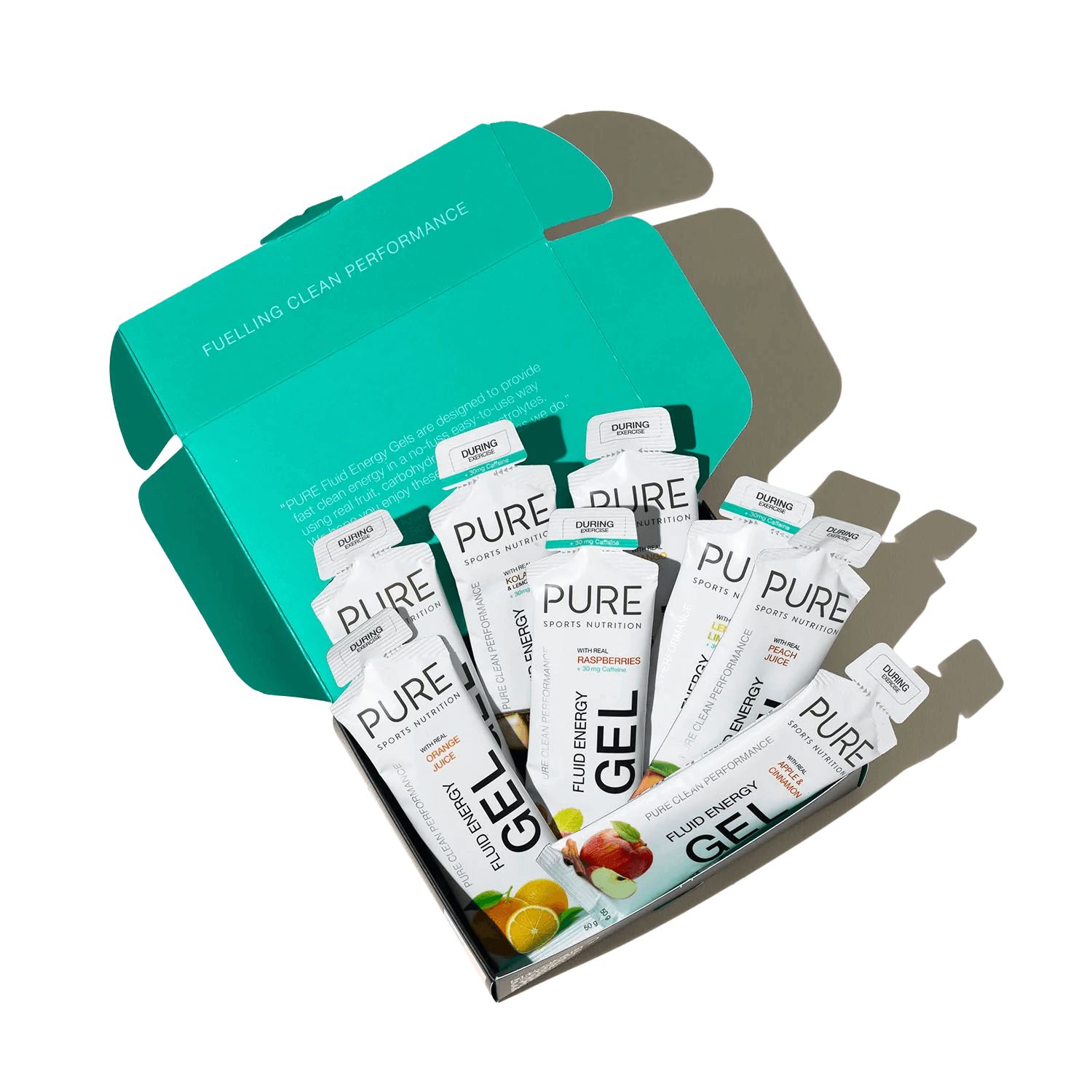 PURE Fluid Energy Gel Sample pack – PURE Sports Nutrition