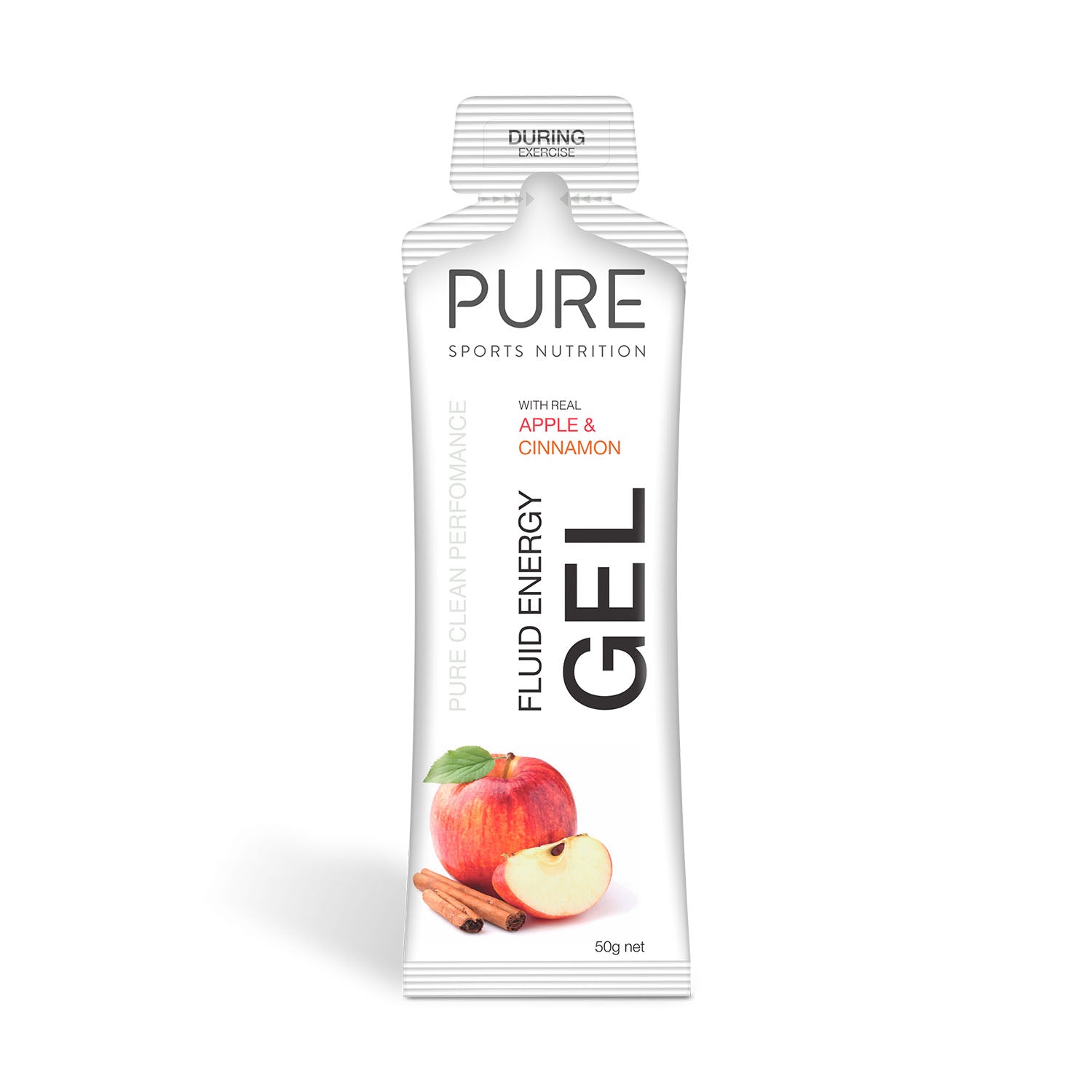 PURE Fluid Energy Gel - Apple Cinnamon – PURE Sports Nutrition