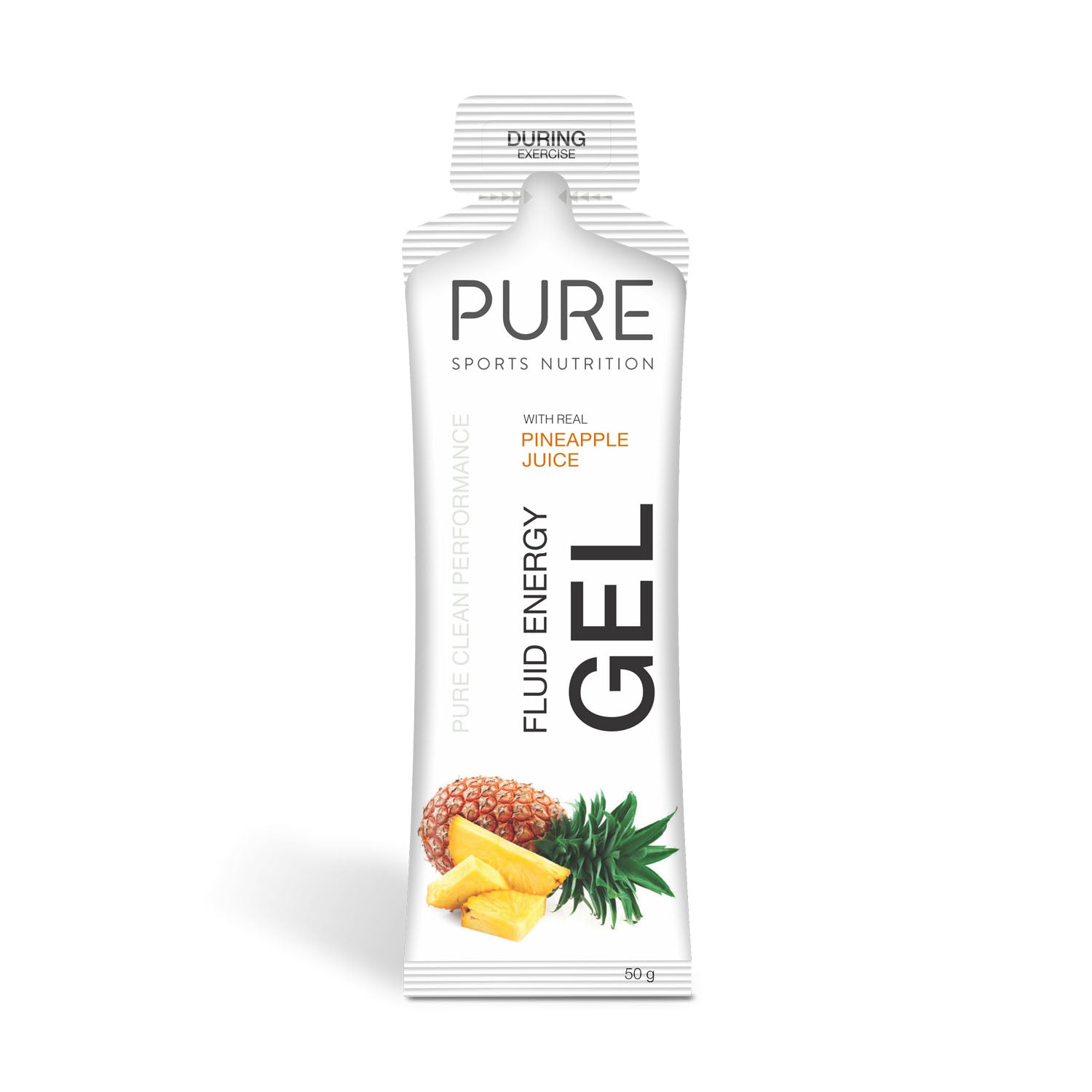PURE Fluid Energy Gel - Pineapple – PURE Sports Nutrition
