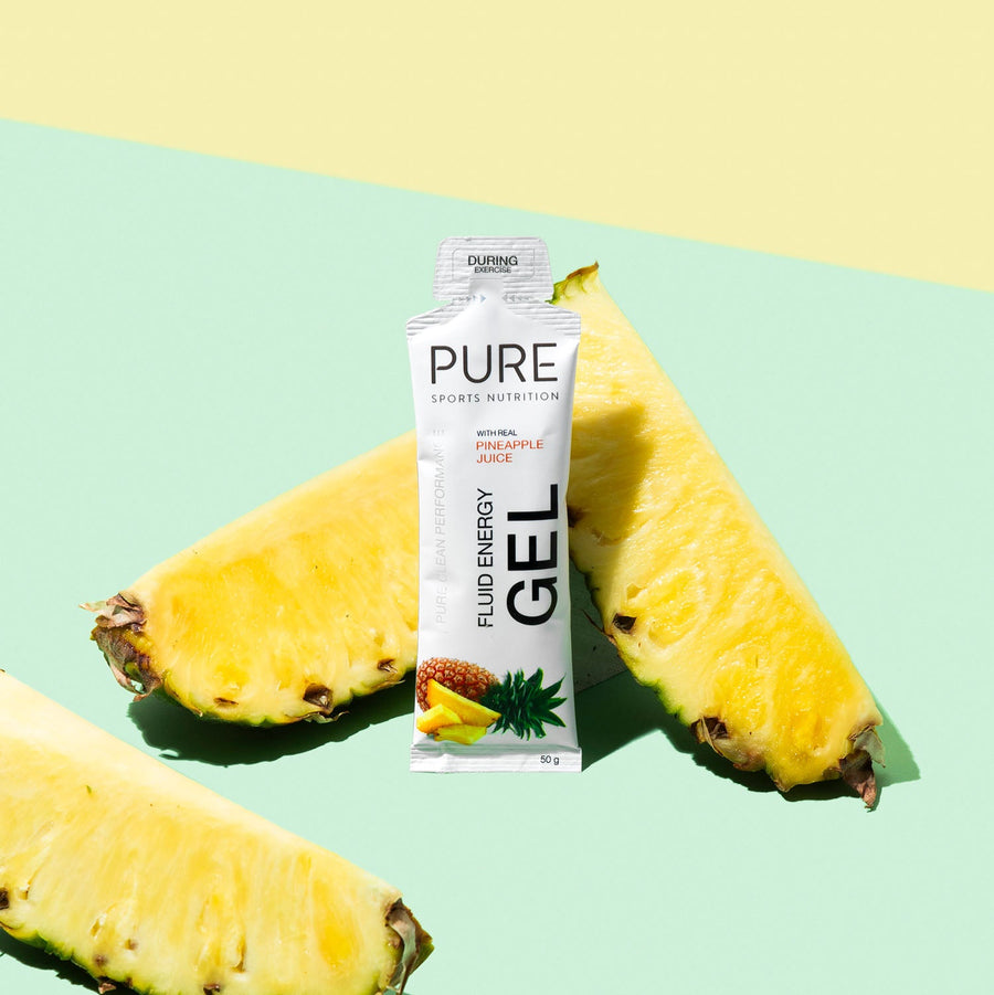 PURE Fluid Energy Gel - Pineapple – PURE Sports Nutrition