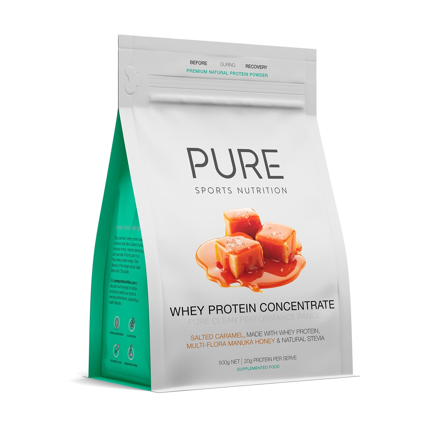 PURE Whey Protein - Honey Salted Caramel – PURE Sports Nutrition