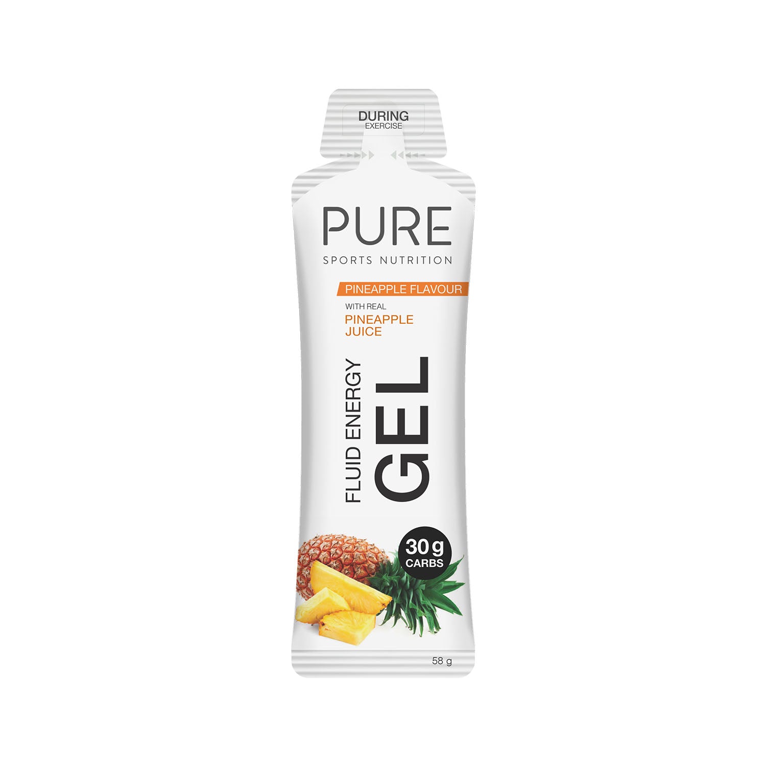 PURE Fluid Energy Gel - Pineapple – PURE Sports Nutrition